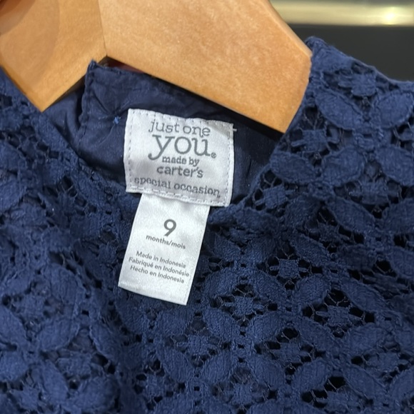 Carter's | Dresses | New 9mo Girls Navy Blue Dress From Carters | Poshmark